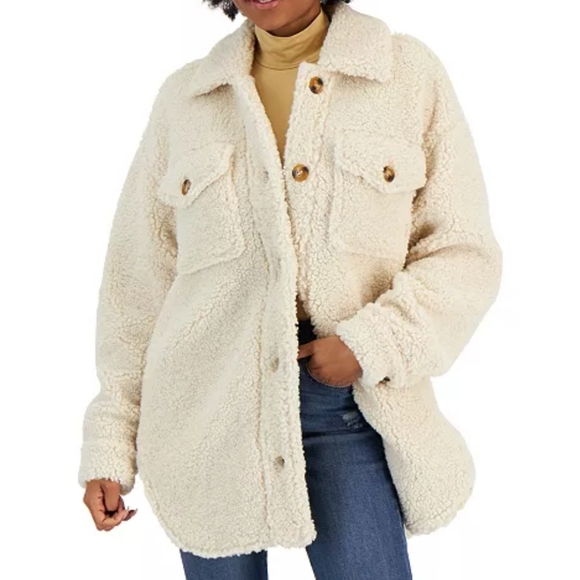ANDREE BY UNIT | Jackets & Coats | Nwt Andree By Unit Cream Buttonup ...